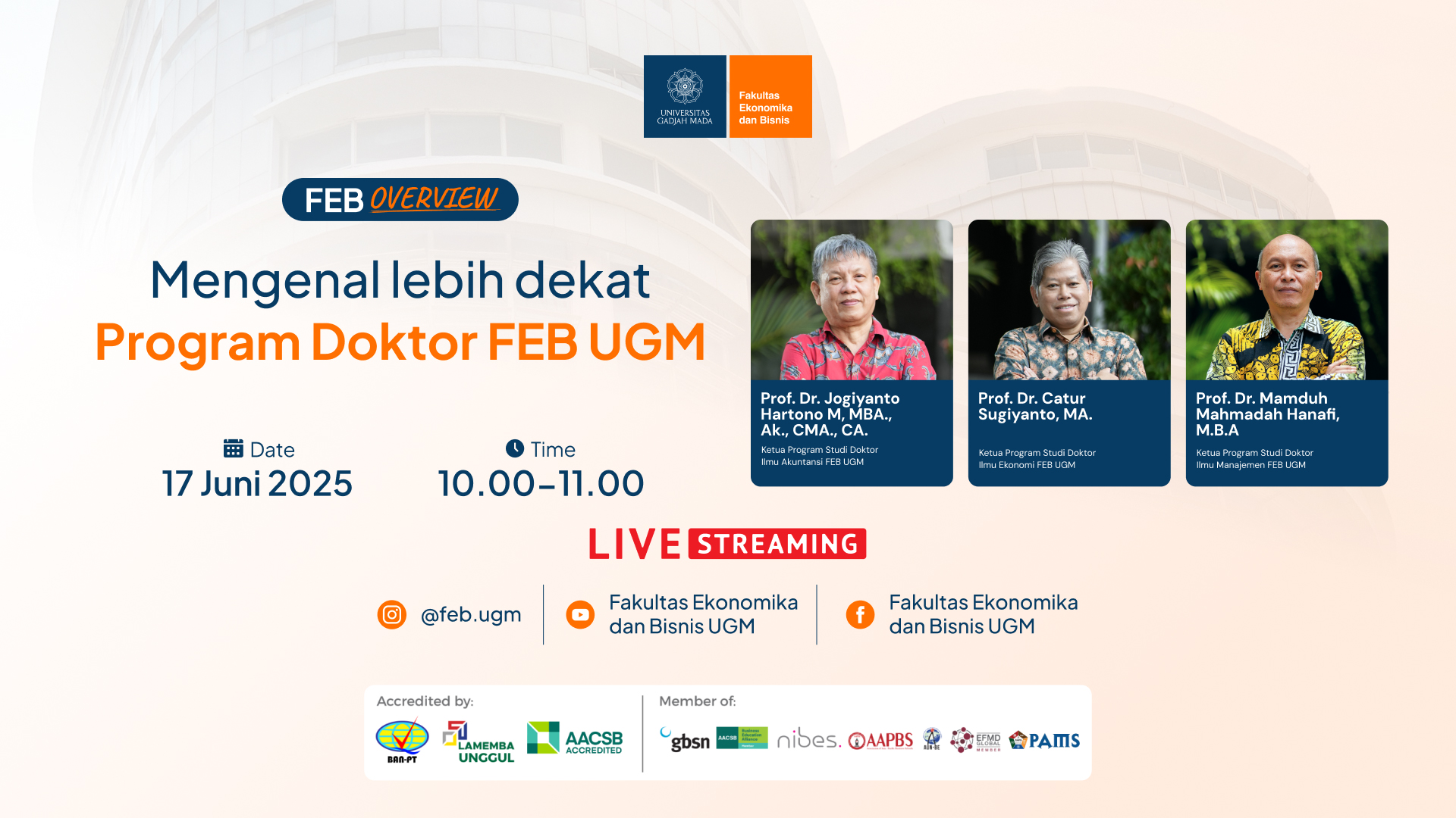 Mengenal Lebih Dekat Program Doktor FEB UGM