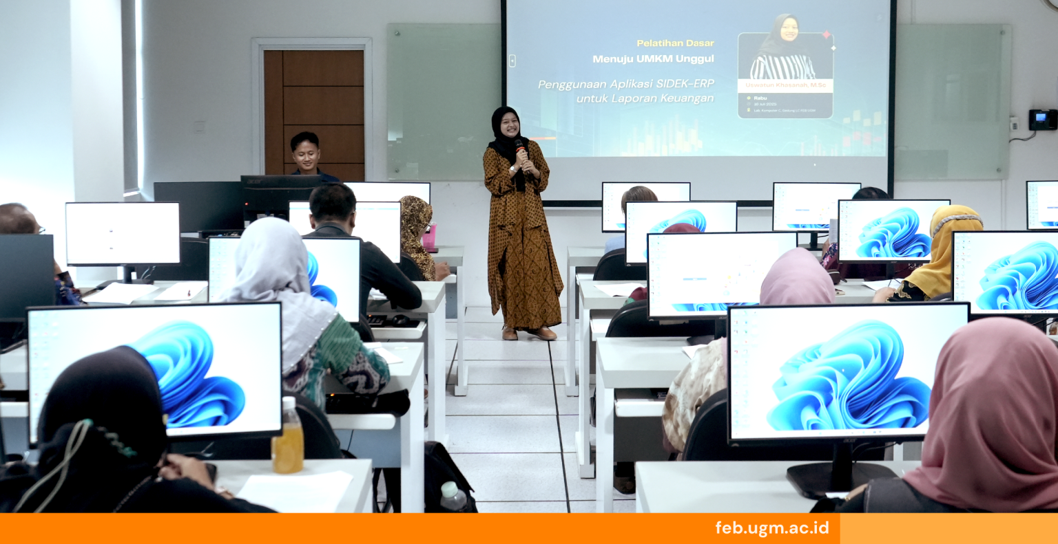 Encouraging Digital Transformation of MSMEs, FEB UGM Holds SIDEK ERP ...