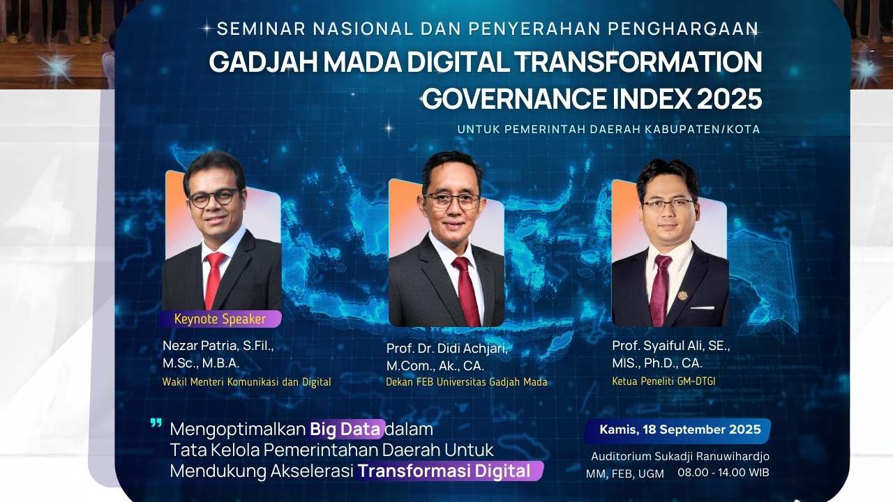 Seminar Nasional Gadjah Mada Digital Transformation Governance Index ...