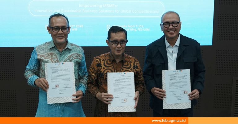 FEB UGM, BRI, and KAFEGAMA Launch the BRI GAMA International Business ...